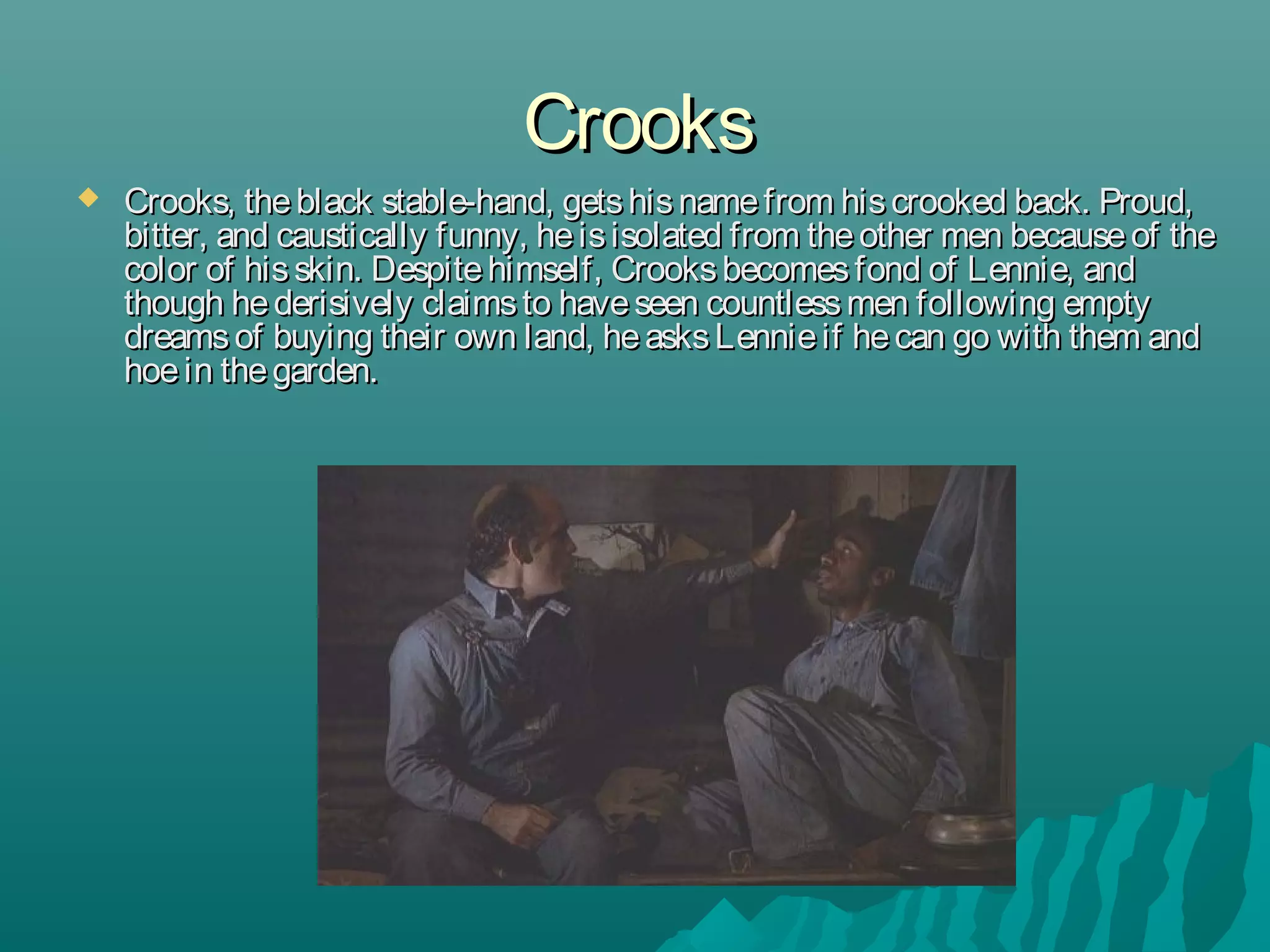 Of mice and men background & themes ppt | PPT