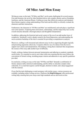 Of Mice And Men Essay.pdf