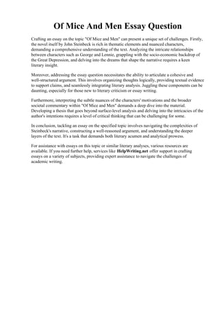 Of Mice And Men Essay Question.pdf