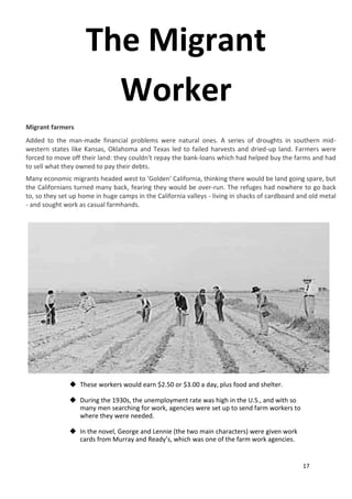 Of Mice and Men Edexcel English Literature Revision Guide | PDF