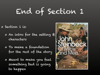 Of Mice and Men section 1 | PDF
