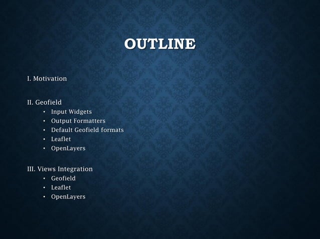 Of Nodes and Maps (Web Mapping with Drupal - Part II) | PPT