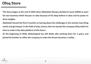 Ofoq pitch deck | PPT