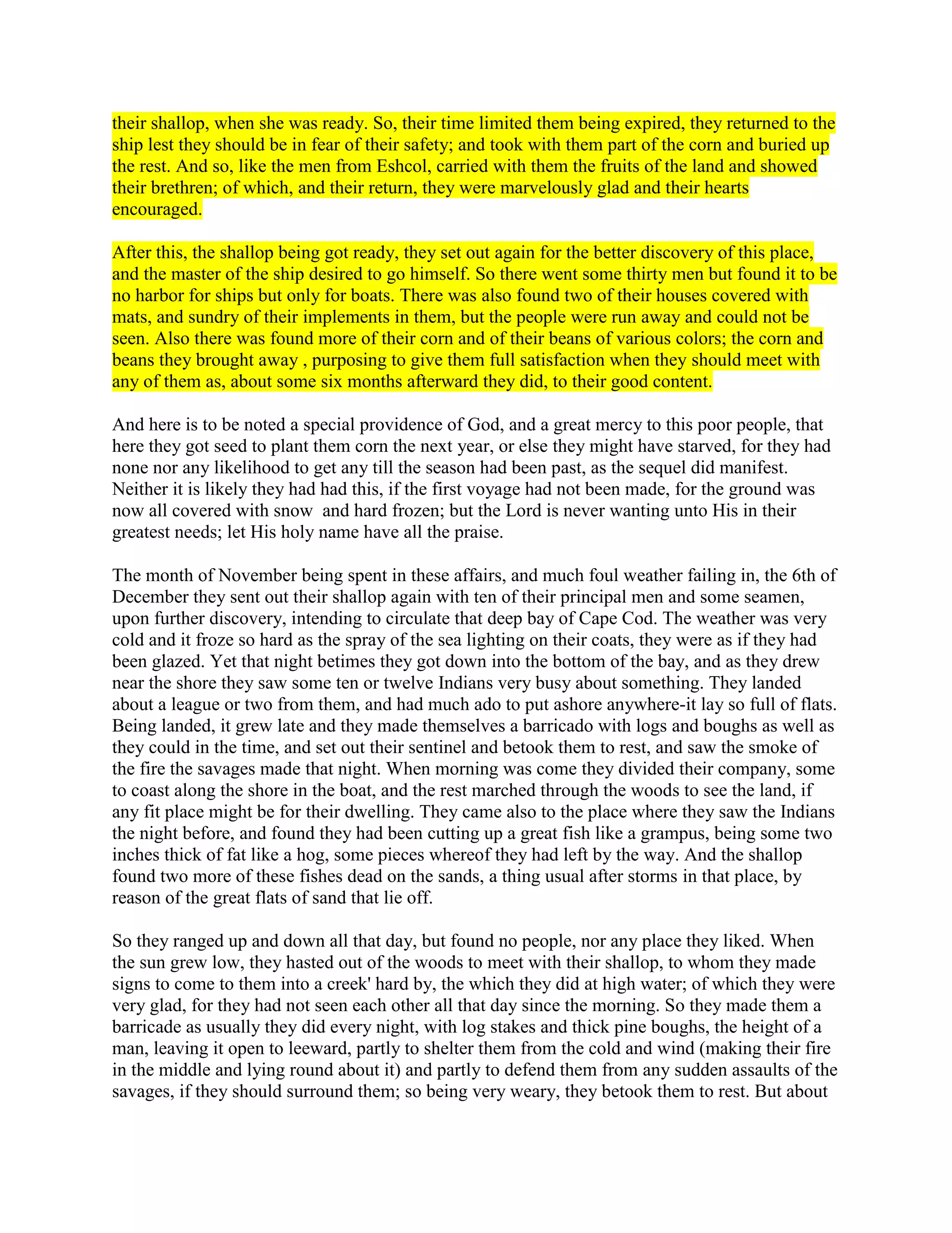 Of plymouth plantation | DOCX