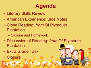 of plymouth plantation.ppt ppt slides american | PPT
