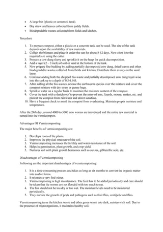 Organic farming practicals | PDF