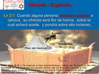Ofrenda expiación | PPT