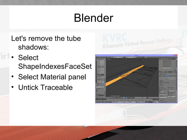 openFoam Visualisation Rendering Using Blender | PPT | 3-D Graphics | Computer Software and ...
