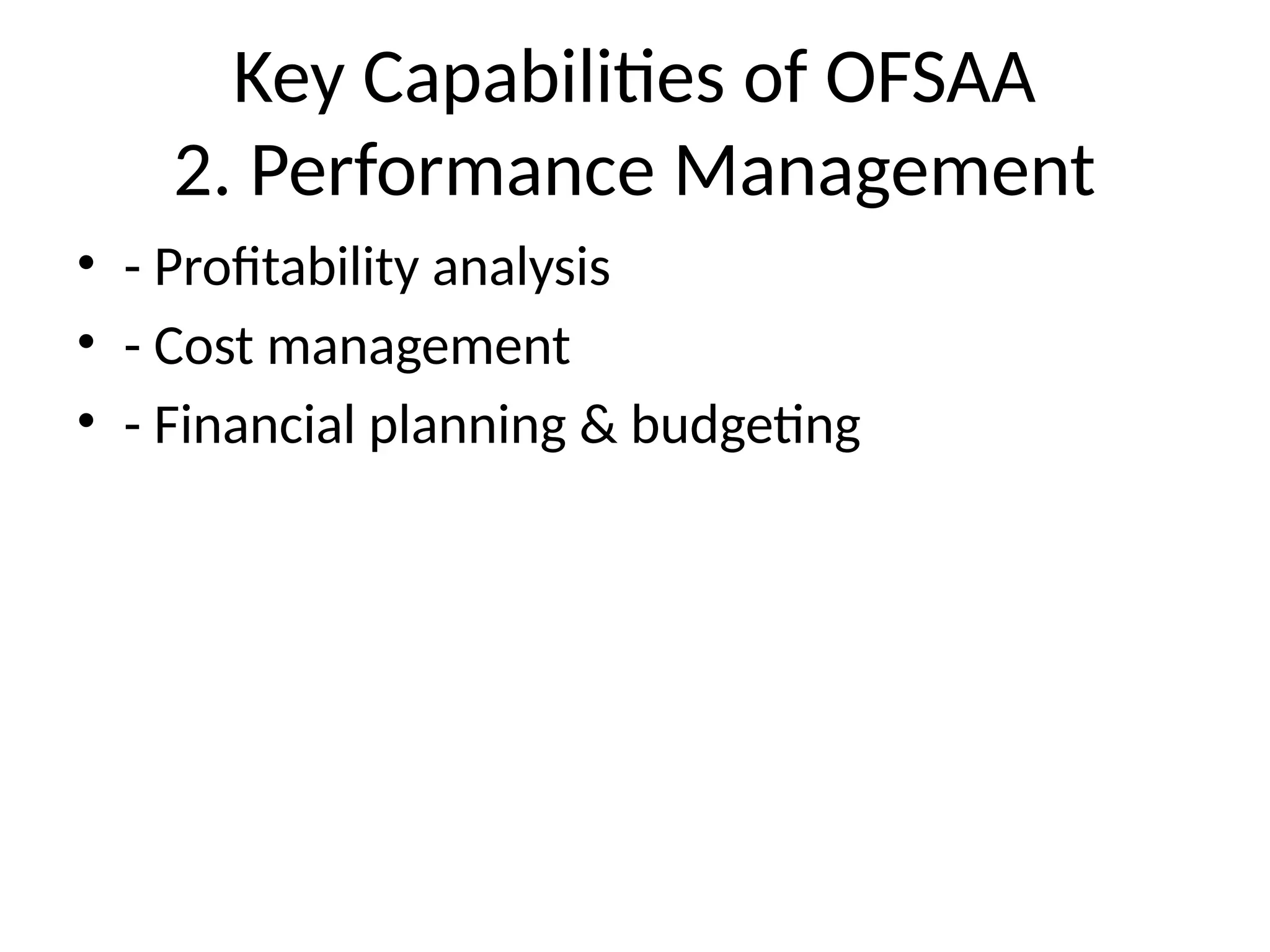 OFSAA_Presentation diagram for ofsaa application | PPTX