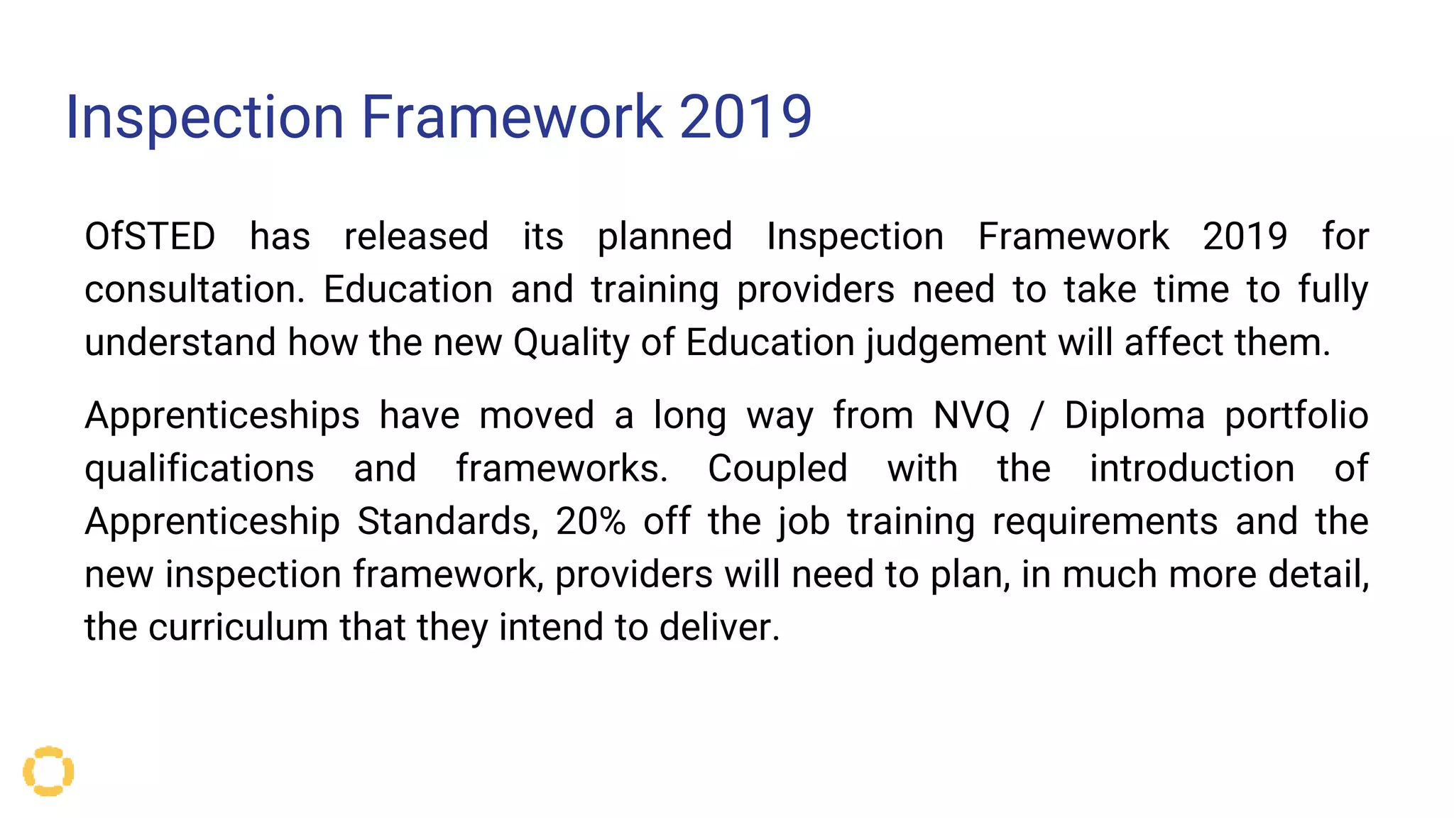 Curriculum Planning for Apprenticeship Providers | PPTX