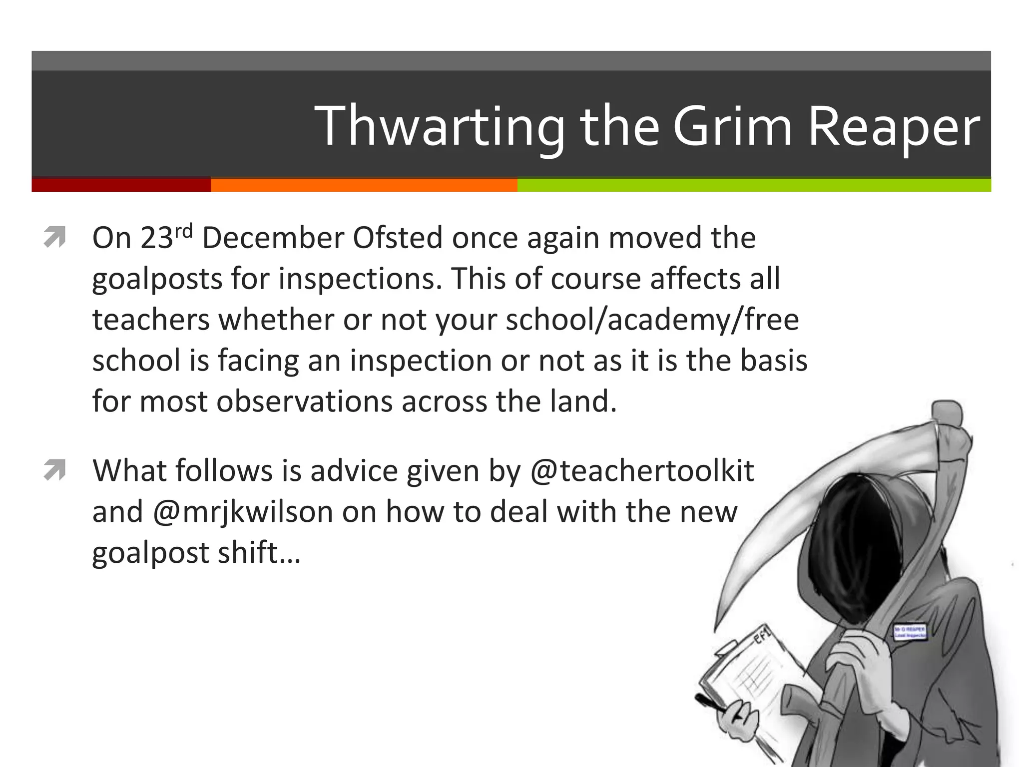 Updated Ofsted Teaching Guidance 2014 Ppt Free Download