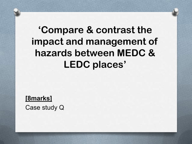 Human affect on hazard impact | PPT