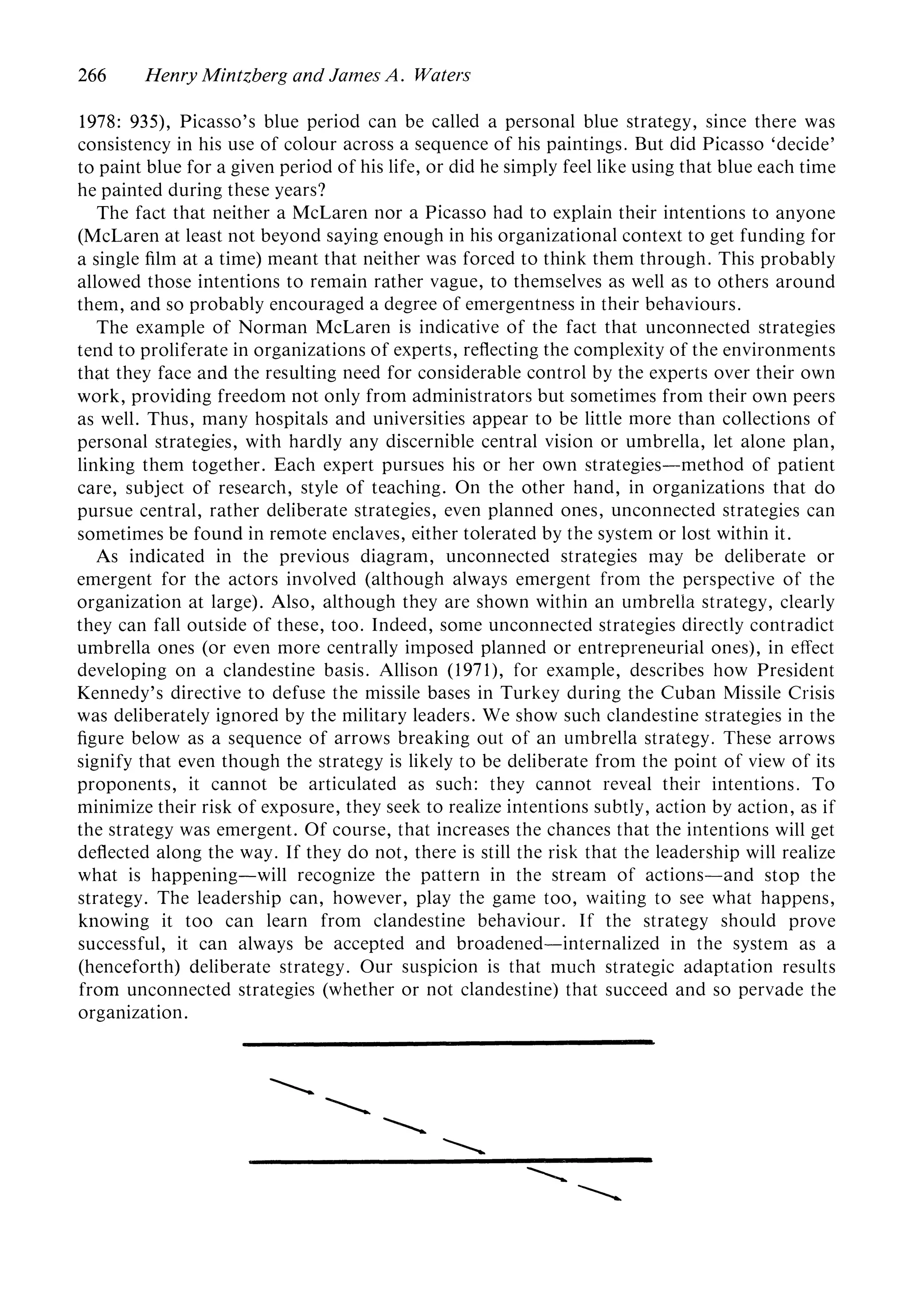 Of strategies deliberate and emergent - Henry Mintzberg | PDF