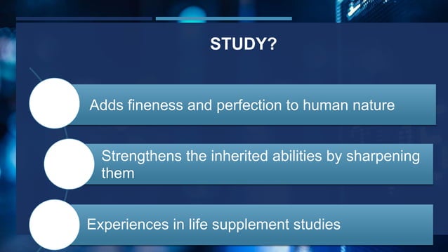 Of studies by Francis Bacon | PPTX | Education