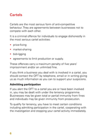 A quick guide to competition and consumer protection laws that affect ...
