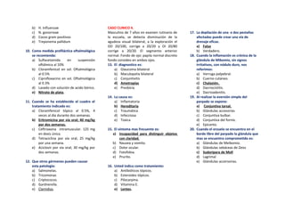 Oftalmologia examenes[1]... (1) | DOC