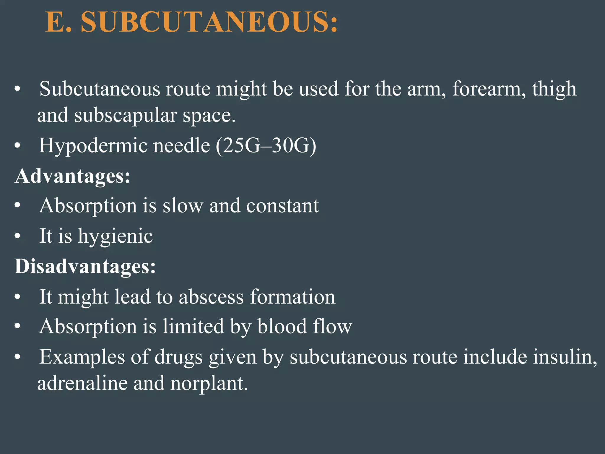 Routes of drug administration Dr.NITIN | PPTX