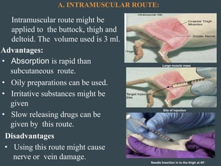 Routes of drug administration Dr.NITIN | PPTX