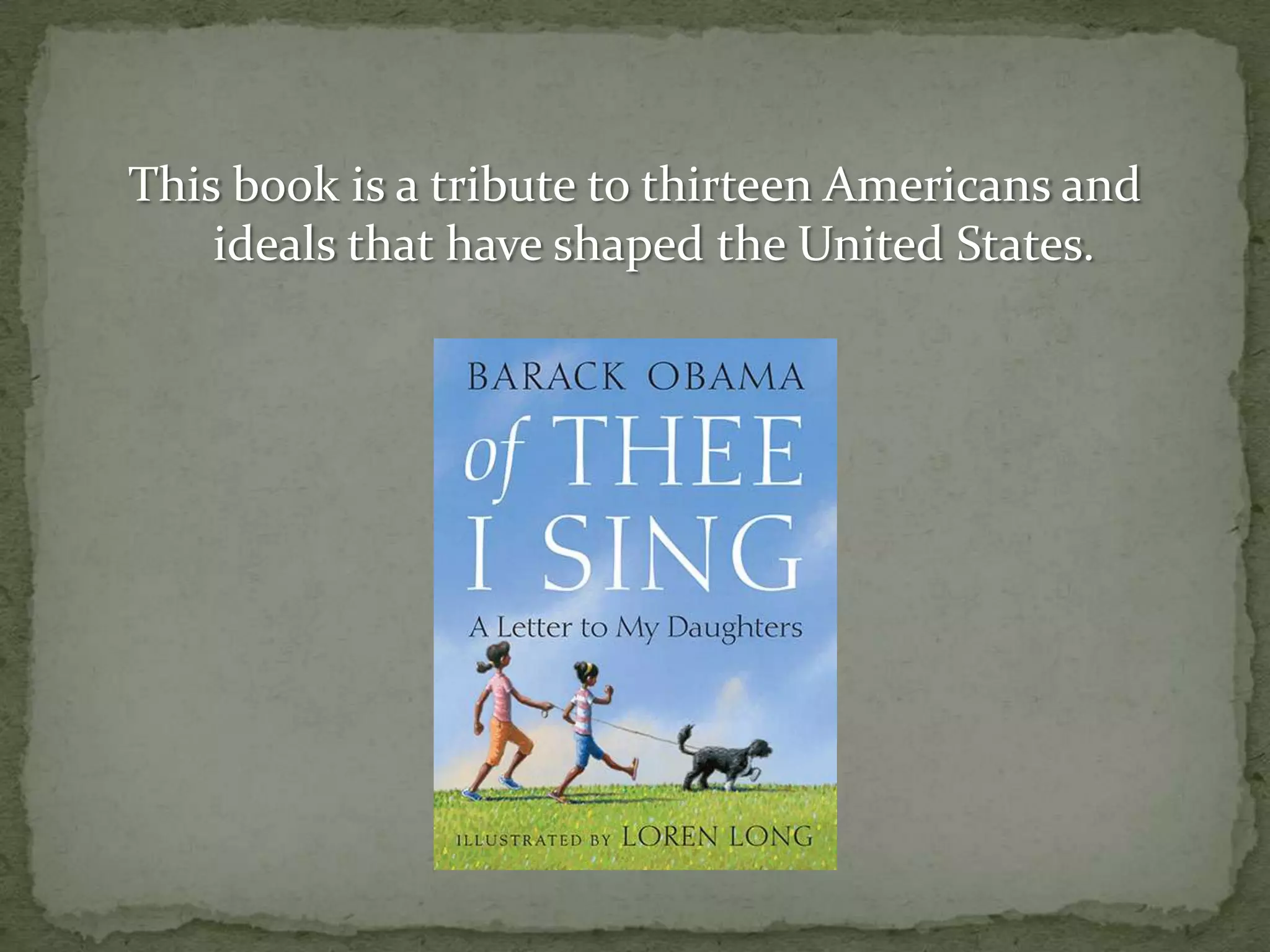 Of thee i sing | PPT