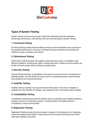 The Role of System Testing in the Software Development Life Cycle (SDLC ...