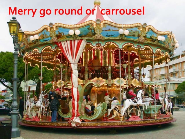 Amusement park- VOCABULARY ABOUT RIDES- ESL | PPTX