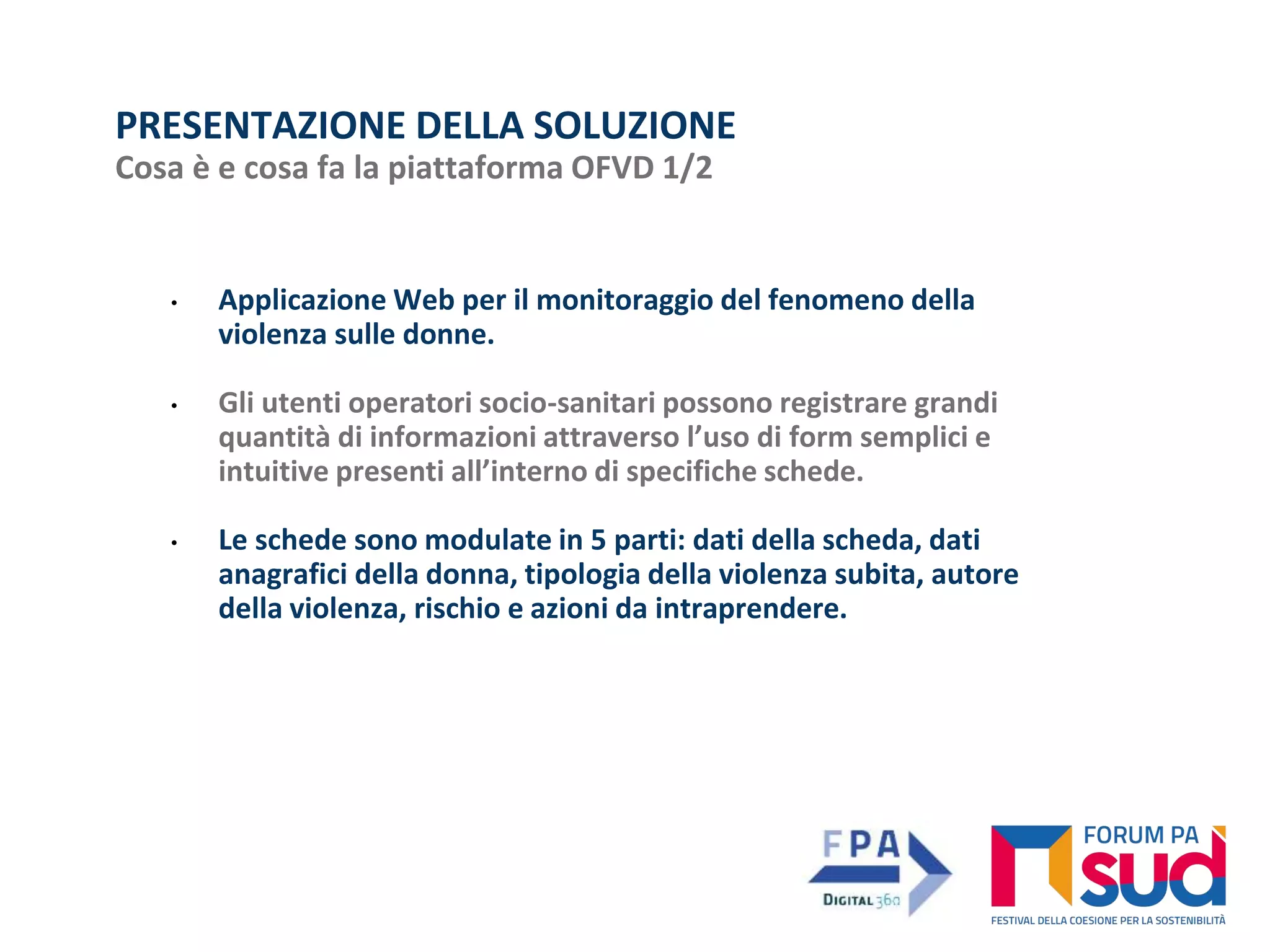 Ofvd premio 3per3 forum pa sud | PPT