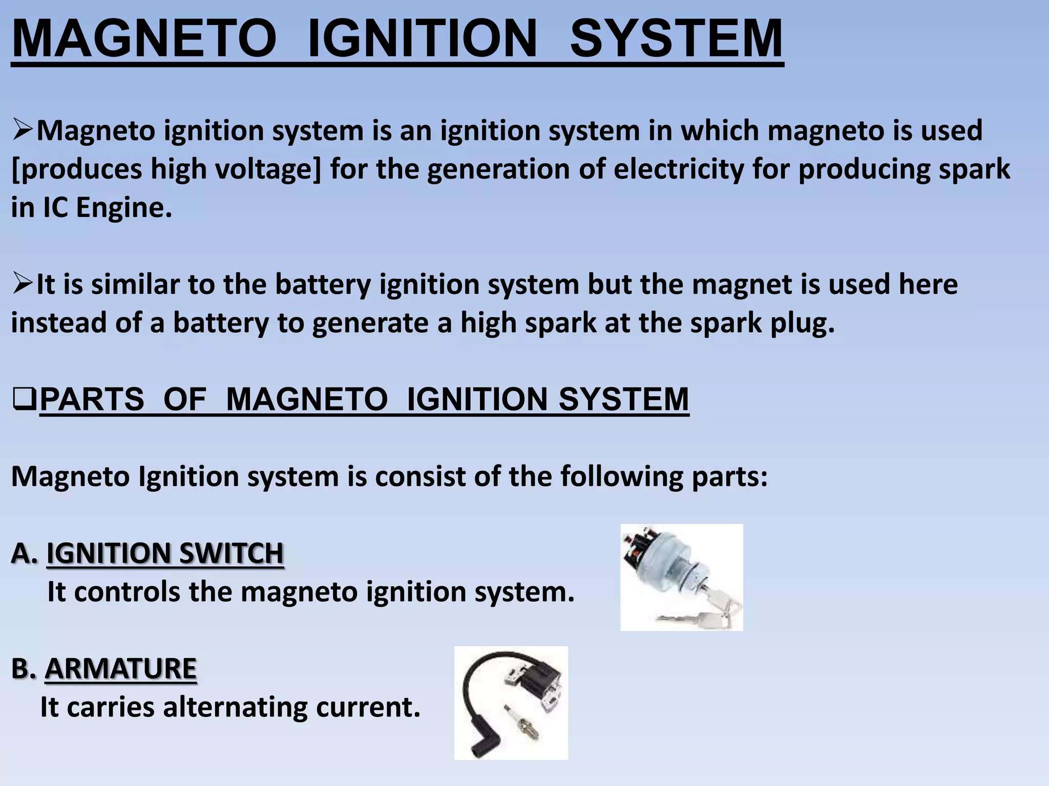 Working of magneto_ignition_system | PPTX