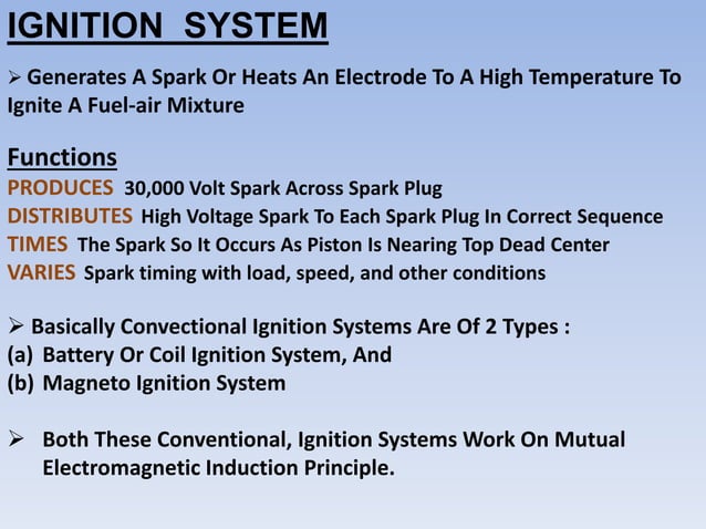 Working of magneto_ignition_system | PPTX | Automotive