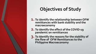 OFW Remittances and Philippine Macroeconomic Sustainability .pptx