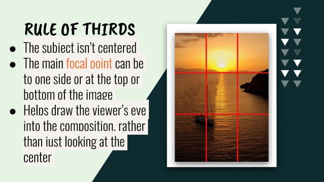 Middle school rule of thirds in photography | PPT