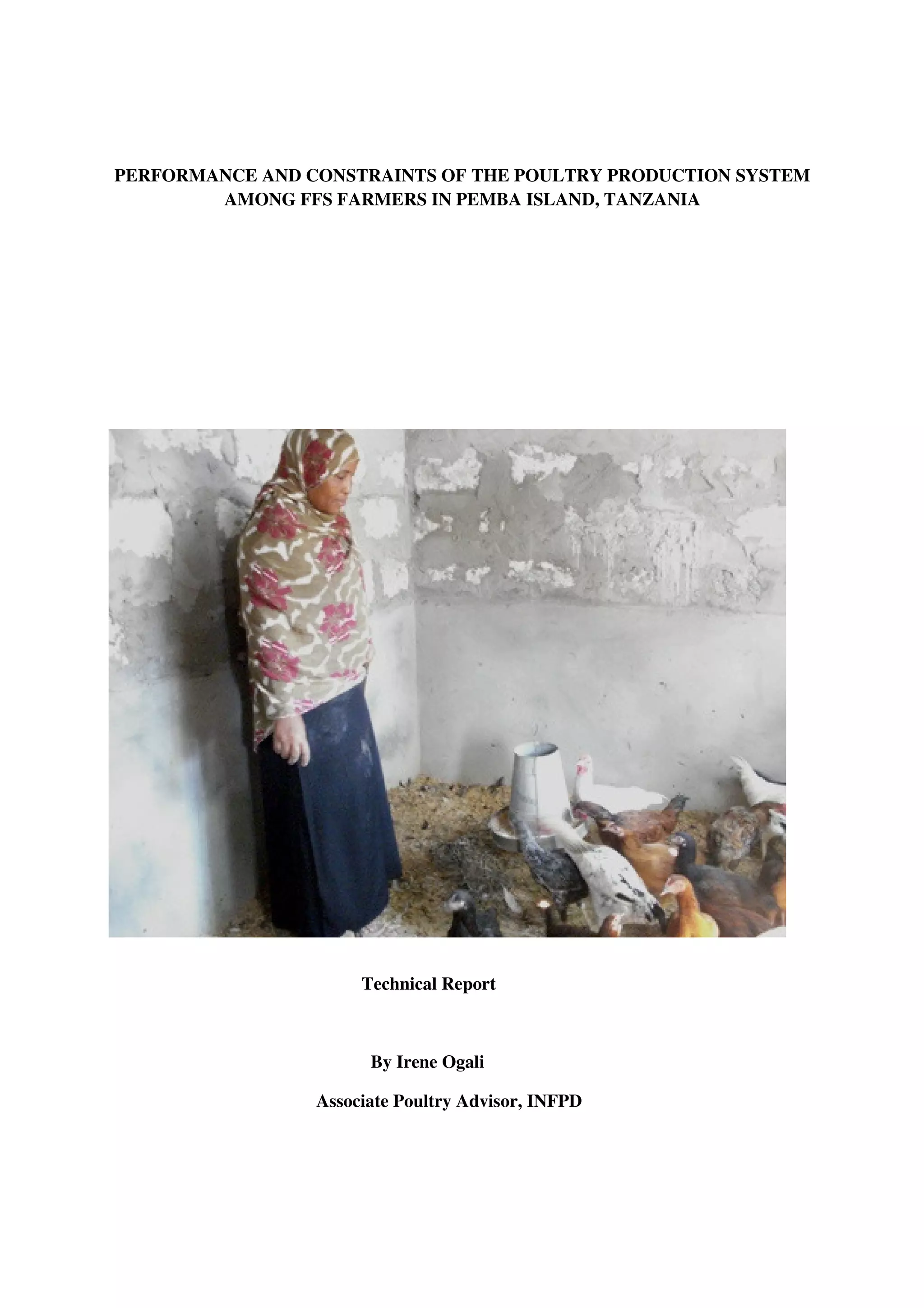 Performance and Constraints of the Poultry Production System among FFs ...