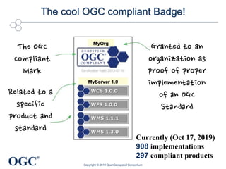 OGC Compliance and Certification - 2019 | PPT