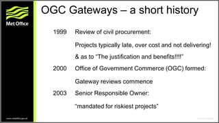 OGC gateway process and it's use in Met Office HPC delivery | PDF