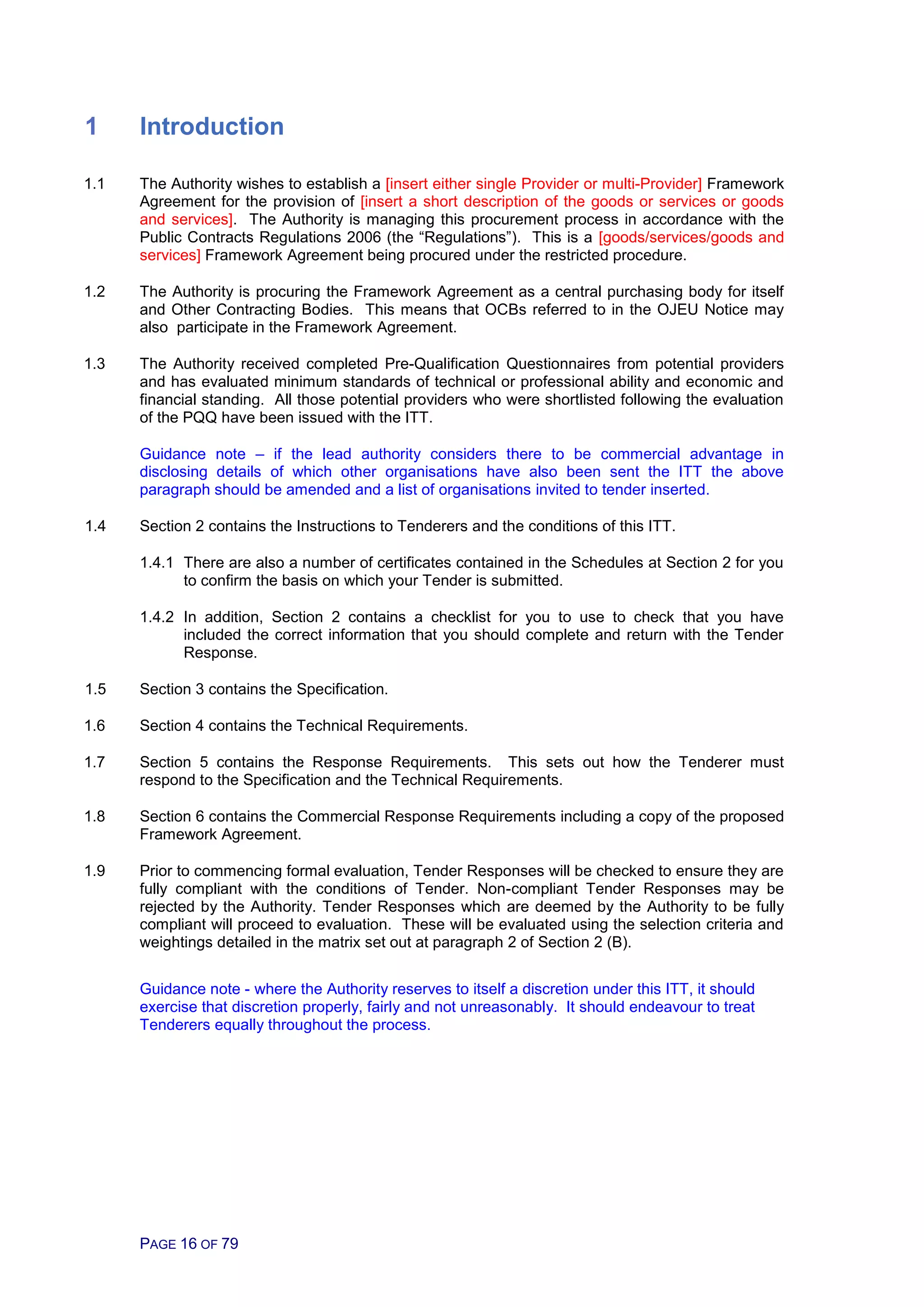 Ogc itt template 1 | PDF