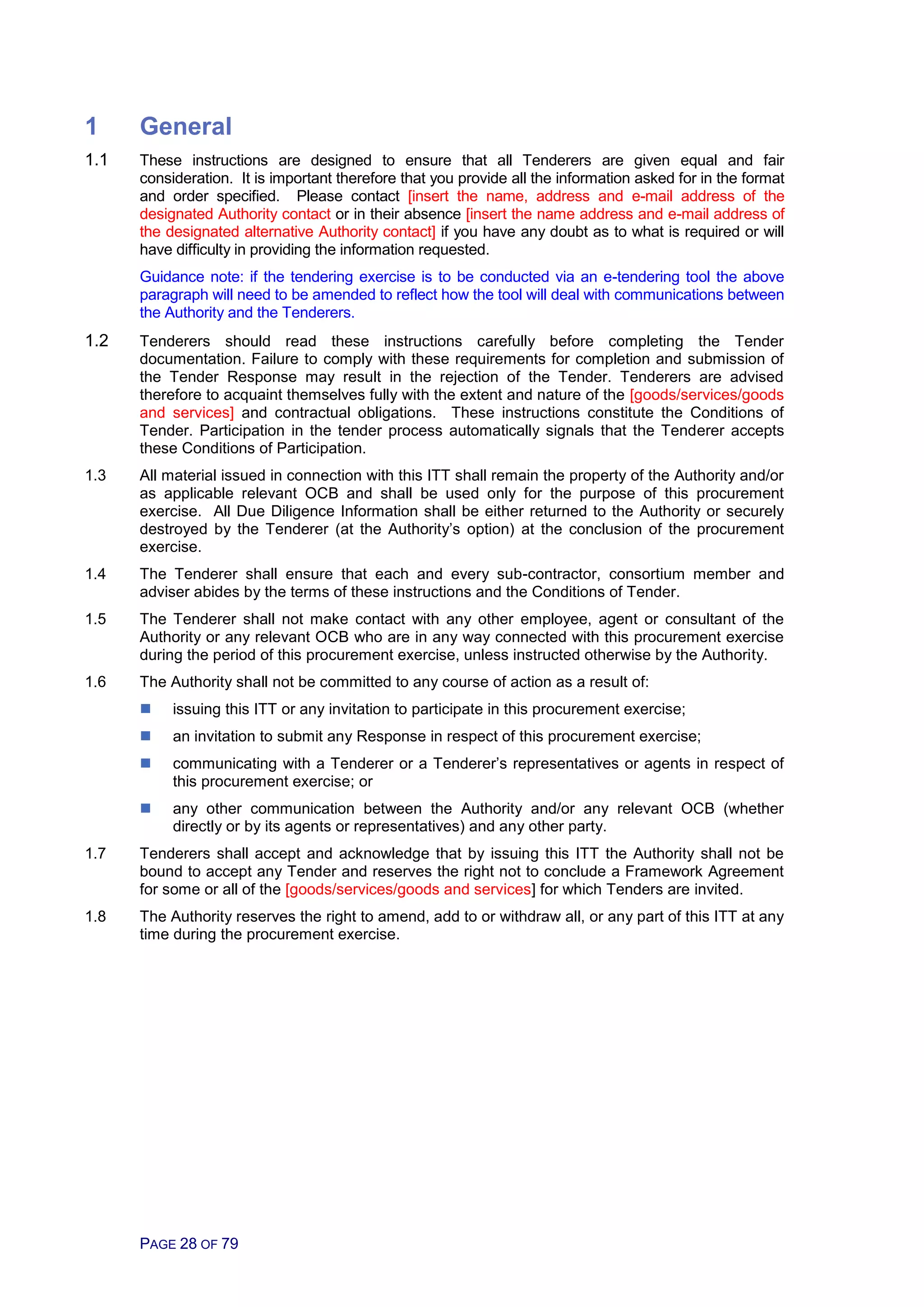 Ogc itt template 1 | PDF