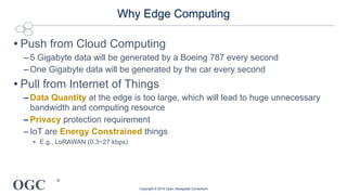 Edge Computing and OGC SensorThings API | PDF