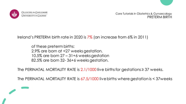 O&G PRETERM DELIVERY, Tutorial for 2024 v1 | PPT