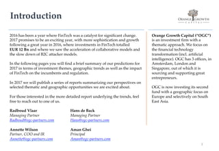 Finch Capital predictions 2017 | PPT