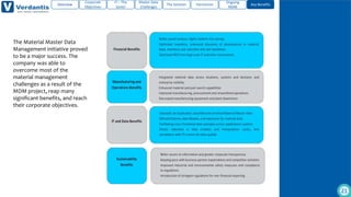 Material MDM in the Oil & Gas Industry - A Verdantis Case Study | PPTX