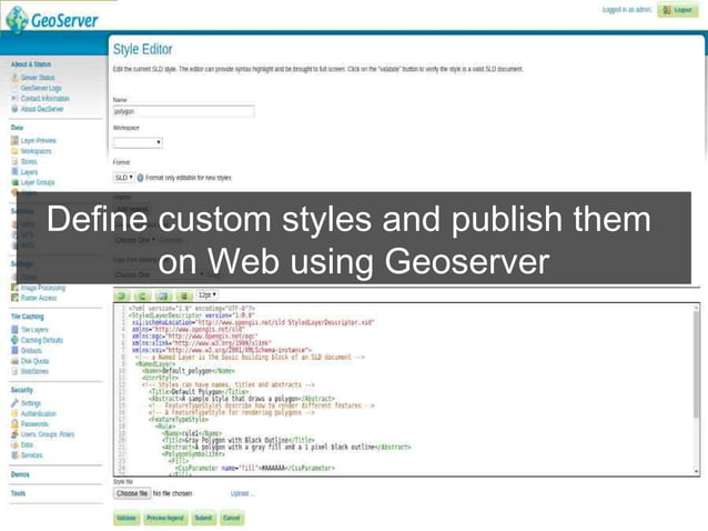 Web Mapping using FOSS4G | PPT