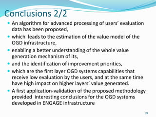 OGD new generation infrastructures evaluation based on value models | PPTX