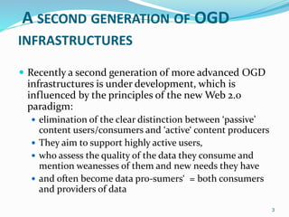 OGD new generation infrastructures evaluation based on value models | PPTX