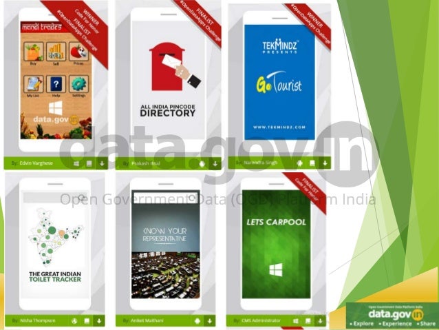 Open Government Data For Transparency And Innovation