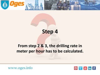 Drill- off Test"- Selection of Weight on Bit and Rotary Speed | PPTX