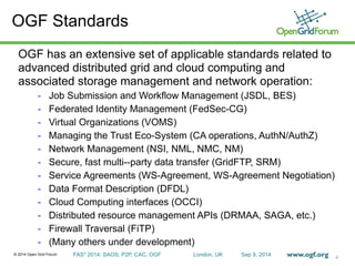 OGF Introductory Overview - FAS* 2014 | PPT