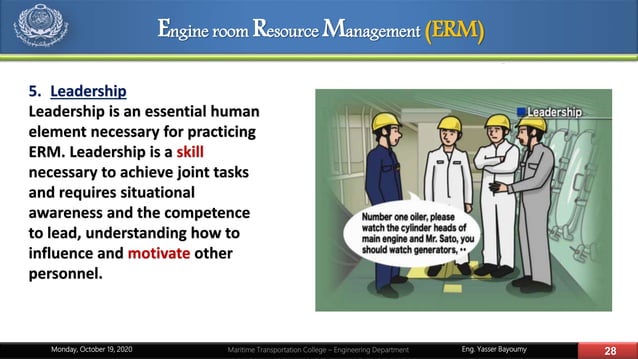 Engine room resource management | PPTX | Business | Business and Finance