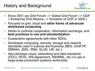 OGF standards for cloud computing | PPT