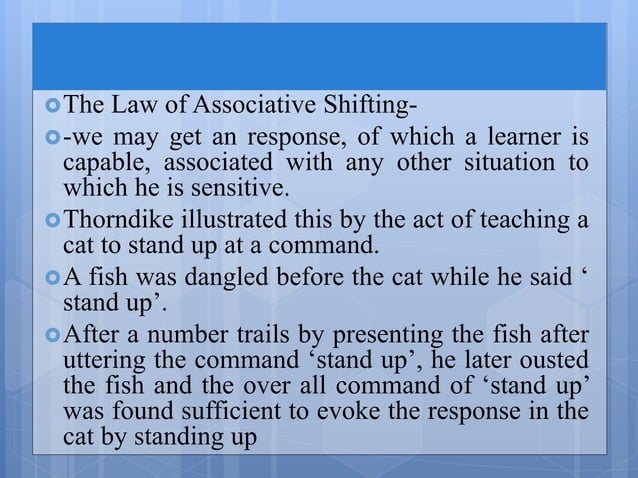 Thorndike multifactor theory | PPTX | Parenting Children Aged 4-11 ...