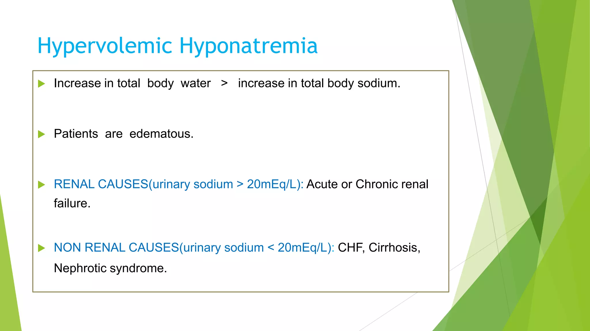 SODIUM HOMEOSTASIS | PPTX