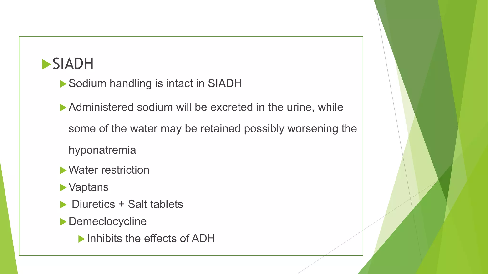 SODIUM HOMEOSTASIS | PPTX